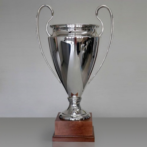 European Cup Style Silver Trophy with Custom Engraving - Awards ...